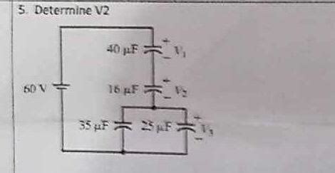 Solved Determine V Chegg Com