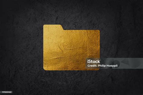 문서 목록 아이콘이 있는 금색 폴더입니다 관리 파일용 3d 폴더 및 용지 프로젝트 계획 개념에 대한 효율적인 작업을 문서화합니다 3d 렌더링 0명에 대한 스톡 사진 및 기타