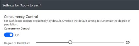 Power Automate Loops Concurrency Parallelism Consolelog