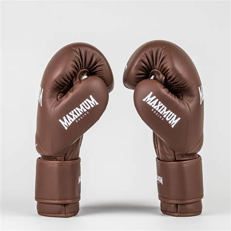 Luva De Boxe E Muay Thai Profissional Marrom Luvas De Boxe Muay Thai