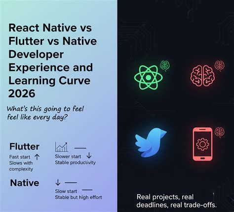 React Native Vs Flutter Vs Native Developer Experience And Learning