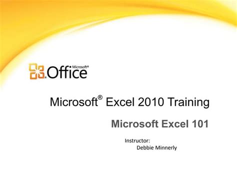 Ms Excel 2010 Training Module Pdf Operating Systems Computer Software And Applications