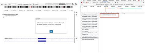 how do i get the bam byte stream from range bytes 1279 1304 to return to igv · issue