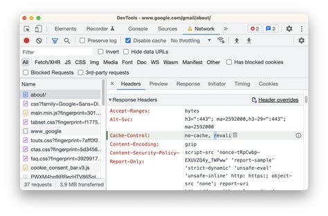Rfc Override Response Headers Locally With Devtools · Chromedevtools Rfcs · Discussion 4