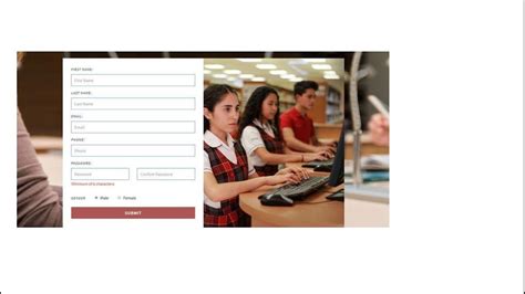 registration form in java swing youtube
