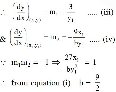 Tangent Normal JEE Main Previous Year Question With Solutions