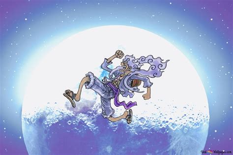 루피 기어 5 원피스의 태양신 니카 4k 배경화면 다운로드