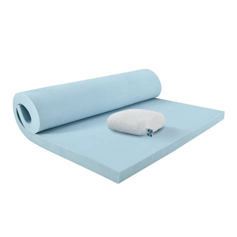 Dreamlife 3 Inch Twin Xl Gel Memory Foam Mattress Topper With Cooling