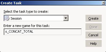 Creating A Session Task Learning Informatica PowerCenter 10 X