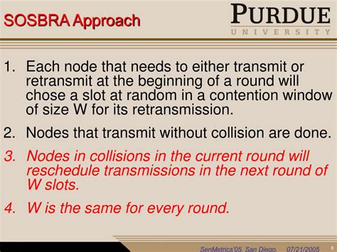 Ppt Sosbra A Mac Layer Retransmission Algorithm Designed For The Physical Layer
