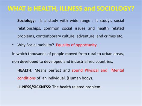SOCIOLOGY Health CULTURE VALUES Pptx PPT