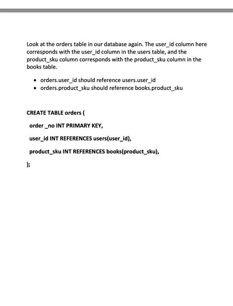 1 To Create A Database Use The Command Create 1 To Create A Database Use The Command Create
