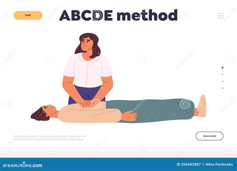 Abcde Method Multi Color Concept Icon Cartoon Vector 312335985