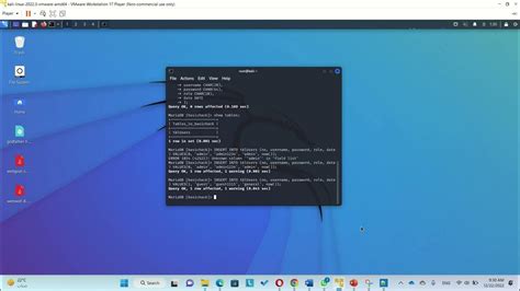 Kali Sql Injection Extended Youtube