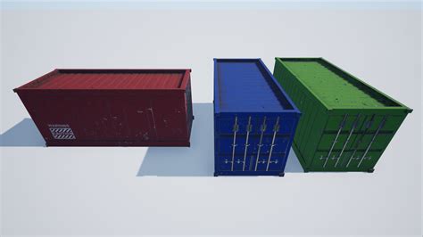 Container Props Pack In Props Ue Marketplace