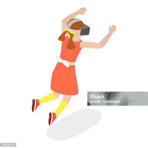 가상 현실에서 아이들의 3d 등각 평면 벡터 그림입니다 항목 3 게이머에 대한 스톡 벡터 아트 및 기타 이미지 게이머 과학