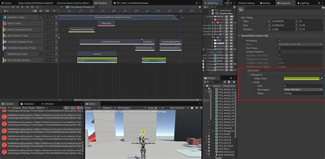 Visual Effect Clip Editor Throw Null Ref On Custom Attribute Unity