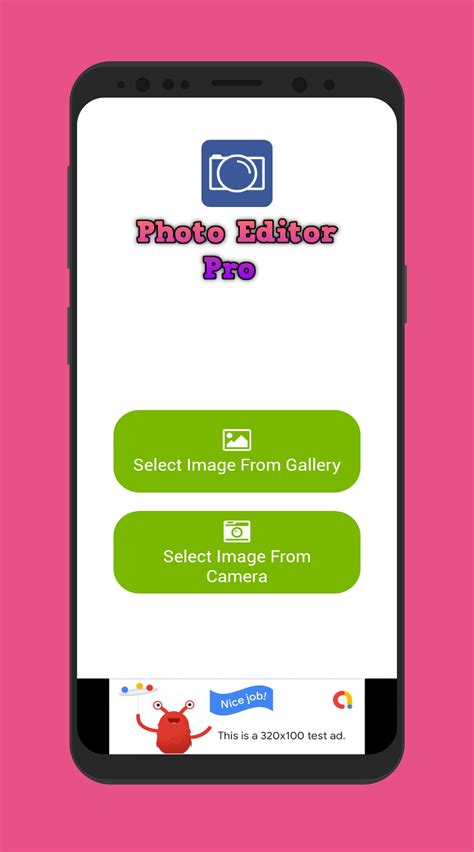 Photo Editor Pro Android App Source Code By CreativeTech Codester