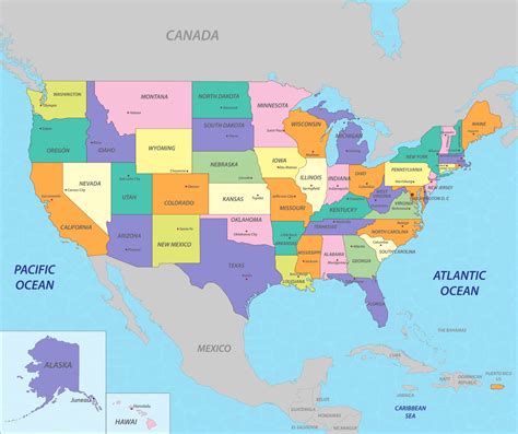 Foto Do Mapa Do Estados Unidos FDPLEARN