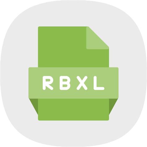 Rbxl File Format Icon Vector Art At Vecteezy