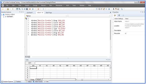 Uft 120 Generated Script Software Testing Class