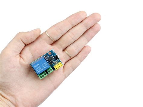 adaptador esp8266 esp 01 com relé 5v 10a 1 canal usinainfo