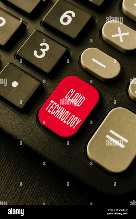 Inspiration Showing Sign Cloud Technology Internet Concept On Demand