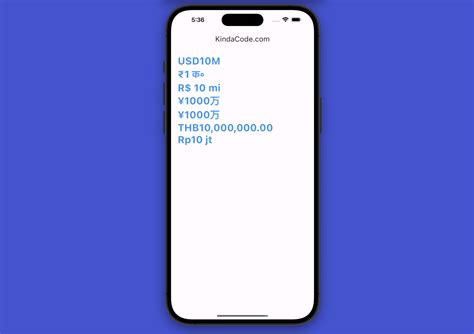Flutter How To Format Numbers As Currency Strings Kindacode