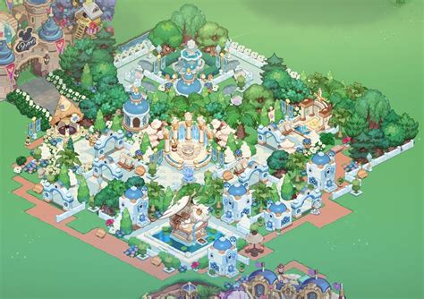 ᴏʏsᴛᴇʀ ᴀɴᴅ ᴄʟᴏᴛᴛᴇᴅ ʟᴀʏᴏᴜᴛ 」 Kingdom City Cookie Run City Decor