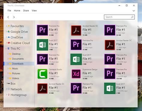 File Explorer Redesign For Fluent Design System Behance