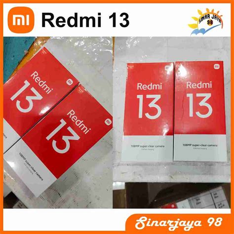 Jual XIAOMI REDMI 13 8 8 128GB 8 8 256GB GARANSI RESMI XIAOMI INDONESIA Shopee Indonesia
