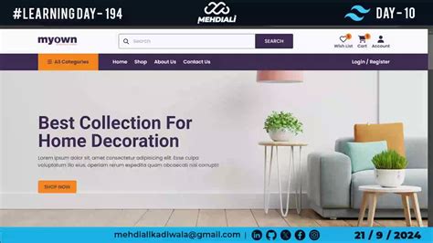 Mehdiali Kadiwala On Linkedin Learning Day 194 Tailwindcss Day