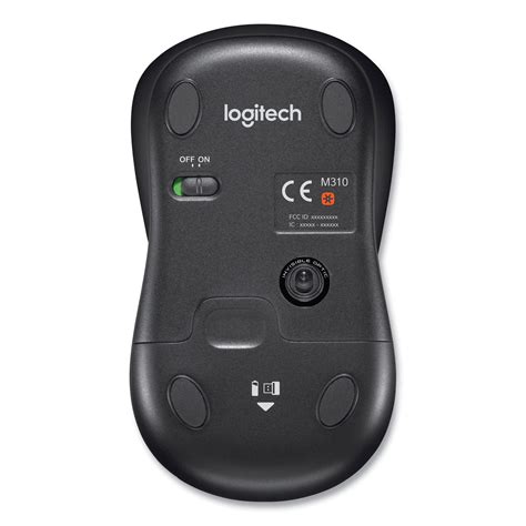 Logitech® M310 Wireless Mouse 2 4 Ghz Frequency 30 Ft Wireless Range Left Right Hand Use