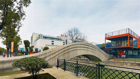 Worlds Longest 3d Printed Concrete Bridge Opens Across Canal In Shanghai