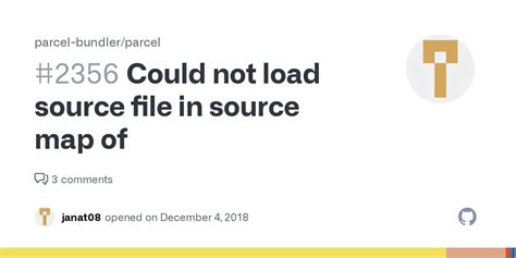 Could Not Load Source File In Source Map Of · Issue 2356 · Parcel Bundlerparcel · Github