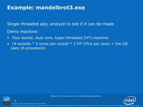 Ppt Using The Vtune Analyzer On Multithreaded Applications Powerpoint