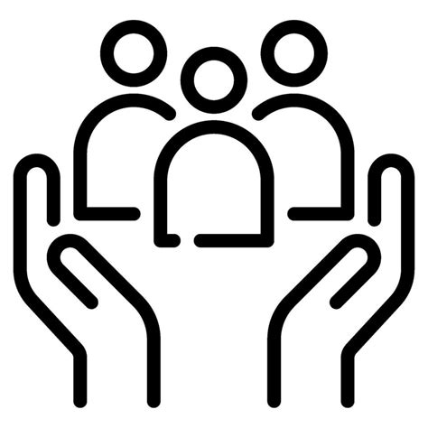 Supportive Community Icon 27949516 Vector Art At Vecteezy