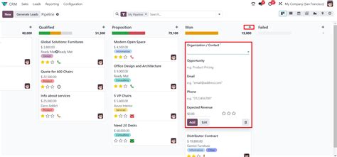 An Overview Of Managing Stages And Pipelines In Odoo 17 Crm