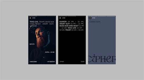 Cipher On Behance