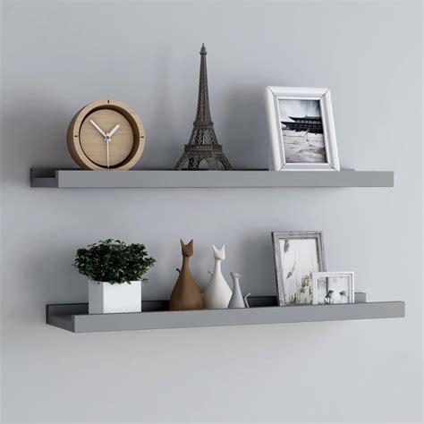 Vidaxl Wall Shelves Floating Shelves Wall Mounted Display Shelves For
