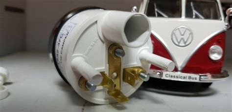 Vdo Oil Temperature Gauge Vw T2 Split 1967 12v Dash Panel Gauge And Led