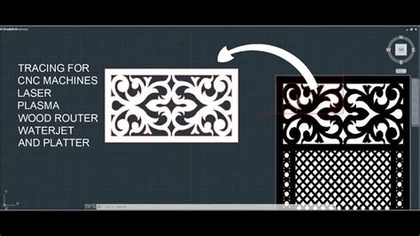 Tracing Design For Cnc In Autocad Part 4 Urdu Hindi Cnc Cutting