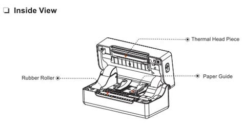 Rongta Rp421 Label Barcode Printer User Manual