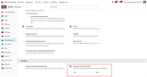 An Overview Of Lead Times In Odoo 17