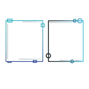Frame Set In Blue Color Blue Border Border Frame Blue Photo Frame