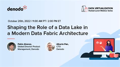 shaping the role of a data lake in a modern data fabric architecture
