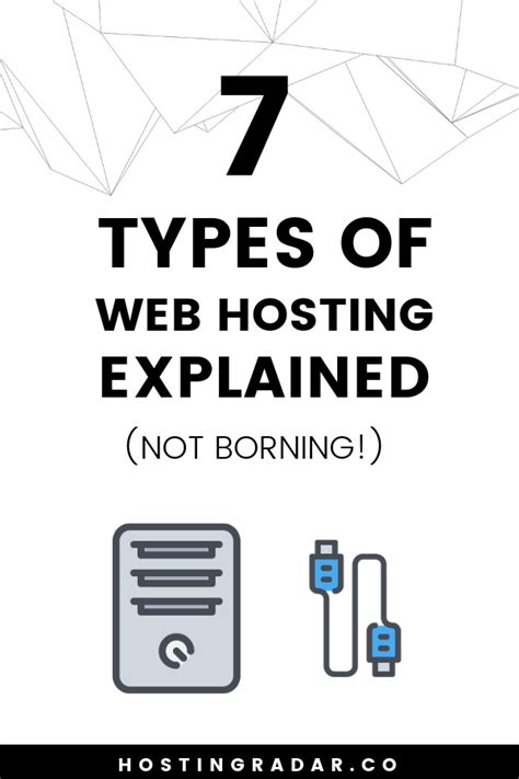 7 Different Types Of Web Hosting Services Explained Web Hosting