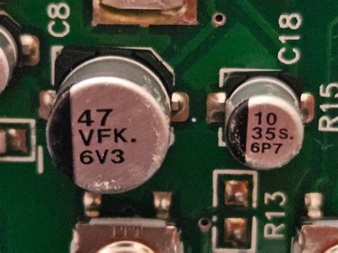 Aluminum Electrolytic Capacitor Codes Capacitors Digikey Techforum