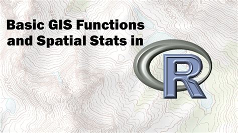 Basic Gis Functions And Spatial Stats In Ppt Video Online Download