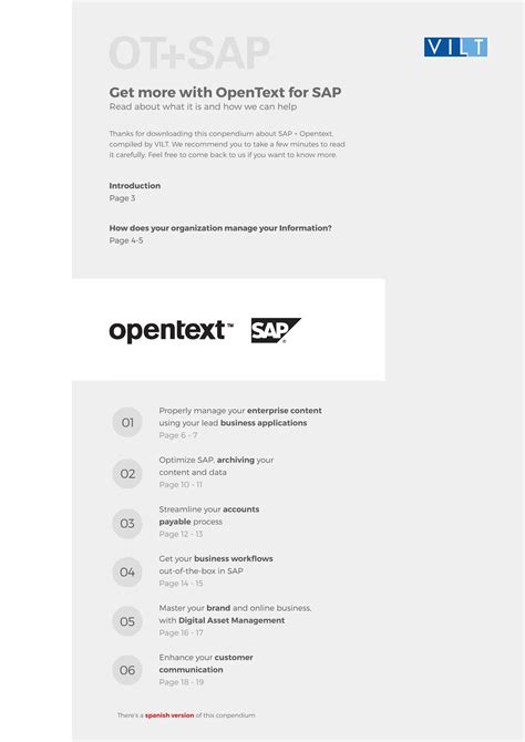 Get More From Sap With Opentext Pdf